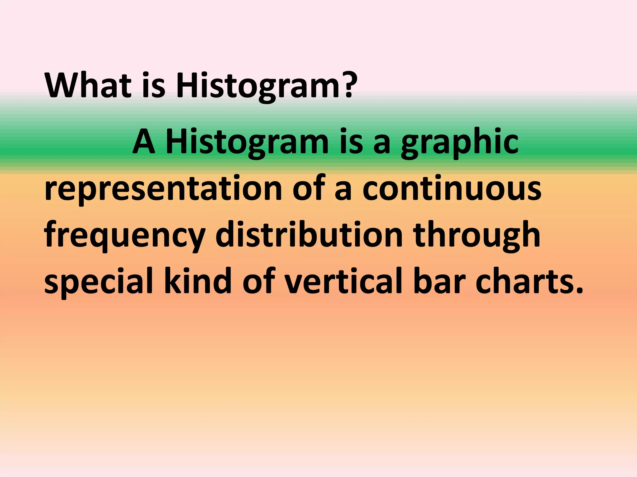 Powerpoint presentation histogram | PPTX