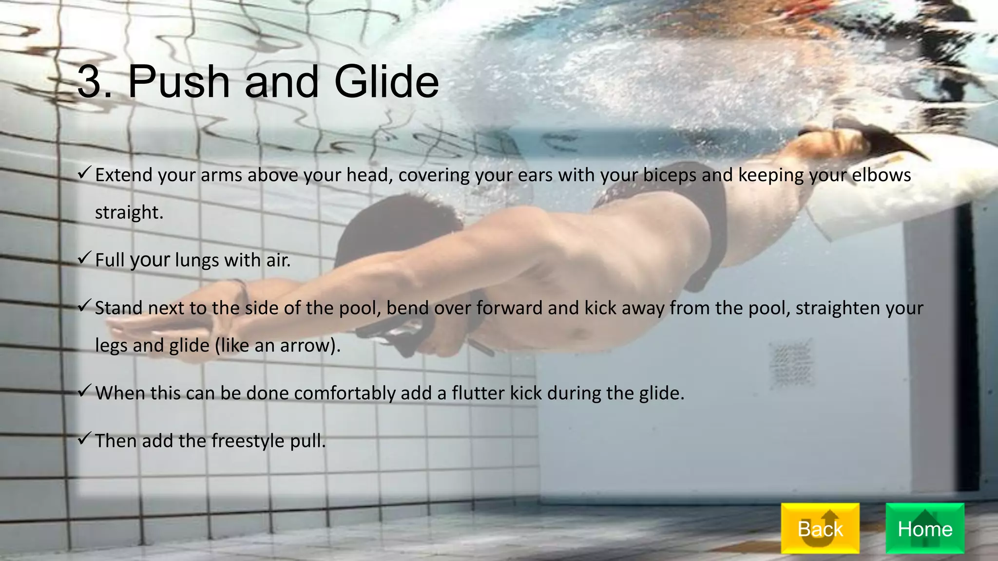 Learn To Swim Presentation | PPTX