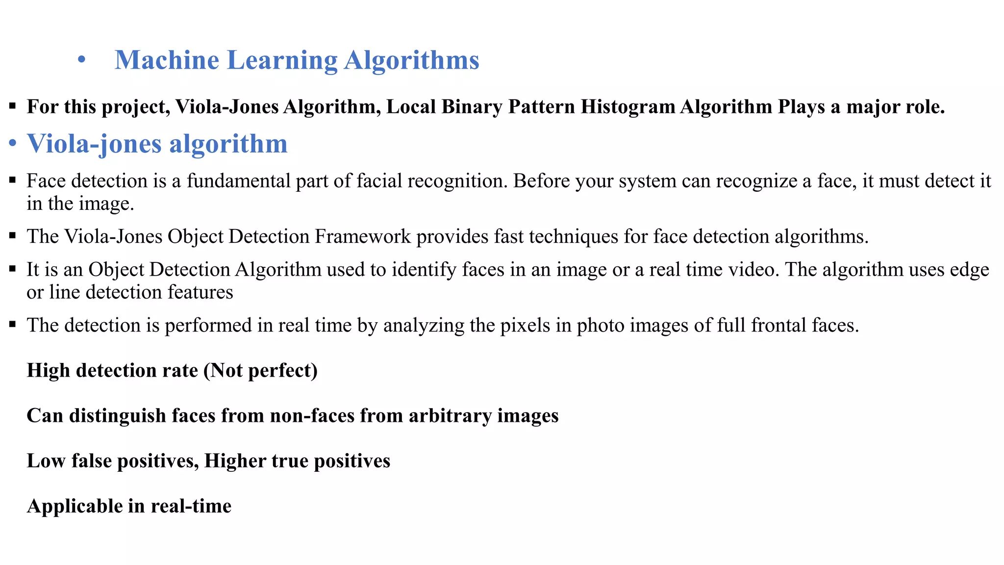 Face Recognition System | PPTX