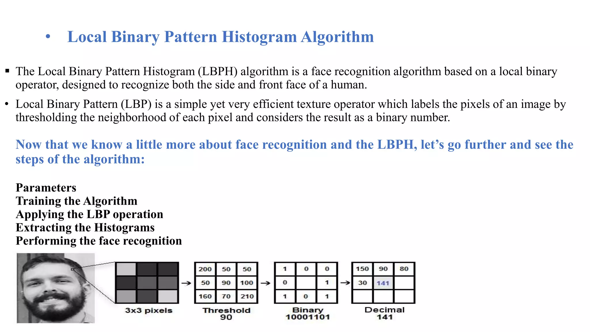 Face Recognition System | PPTX