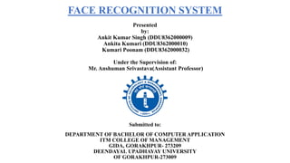 Face Recognition System | PPTX