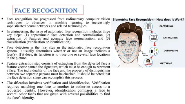 Face Recognition System | PPTX | Computing | Technology & Computing