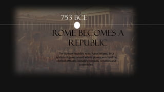 The Roman Empire History POWERPOINT PRESENTATION | PPTX