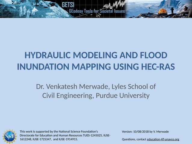 HEC-RAS software for design and modeling | PPTX