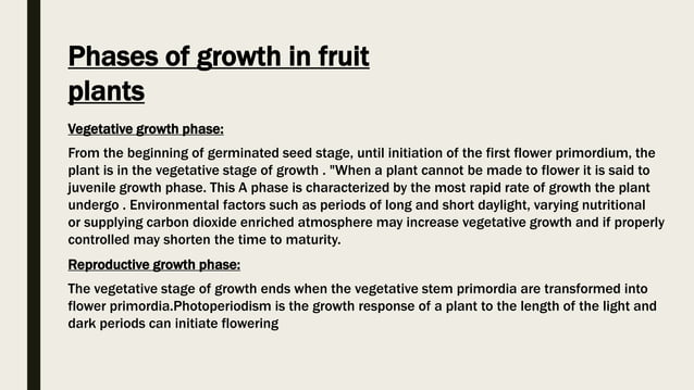 Growth and Phenological stages of Temperate Fruit Crops | PPTX ...