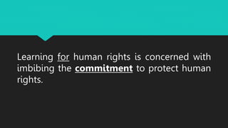 Human Rights Education | PPT