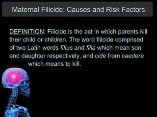 Maternal Filicide | PPT