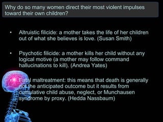 Maternal Filicide | PPT