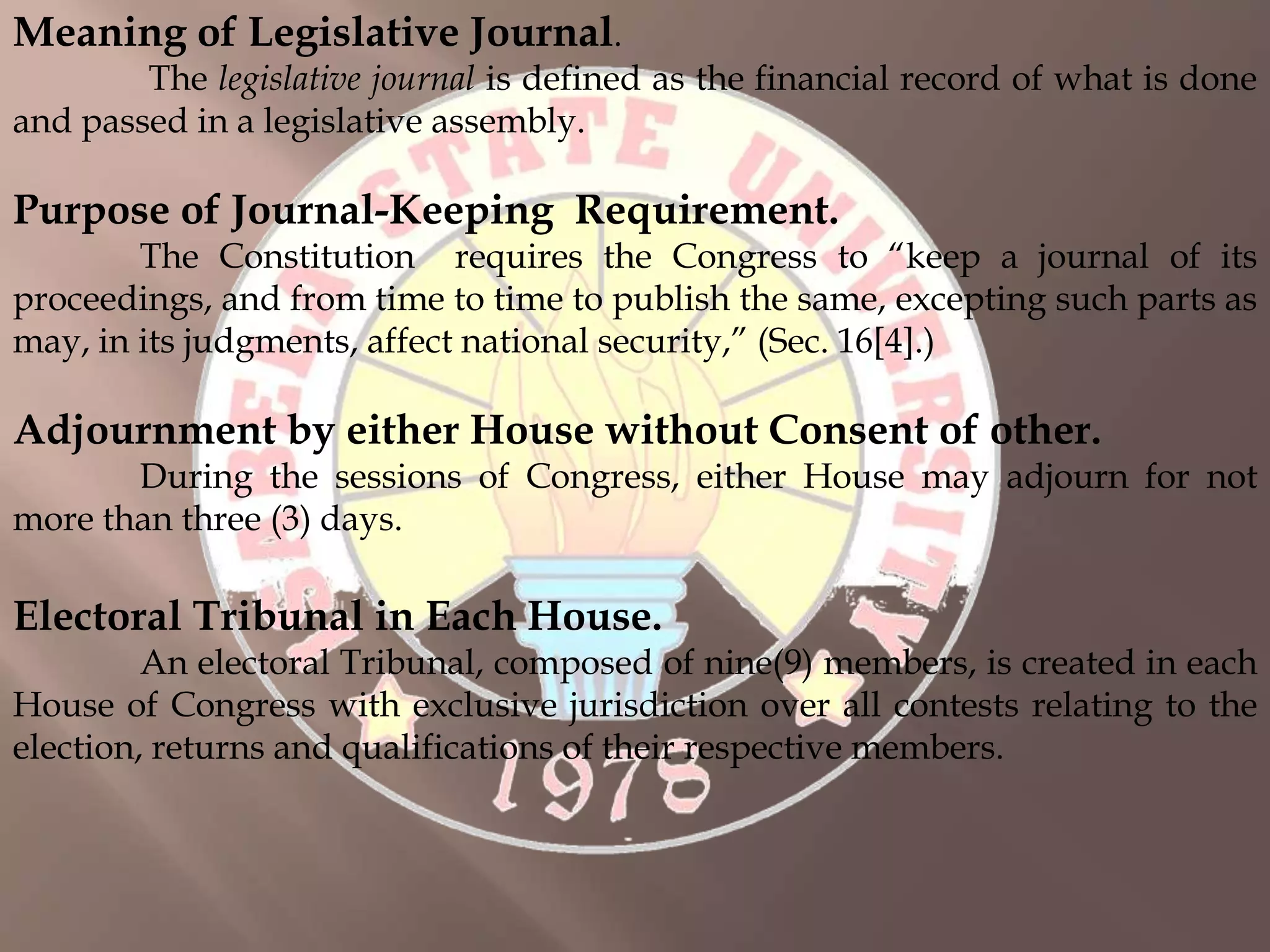 Powerpoint presentation about_legislative_department | PPTX