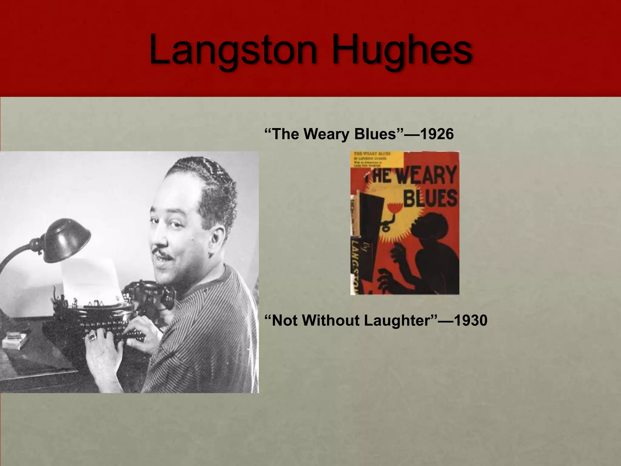 Power Point Presentation of Harlem Renaissance Authors | PPTX