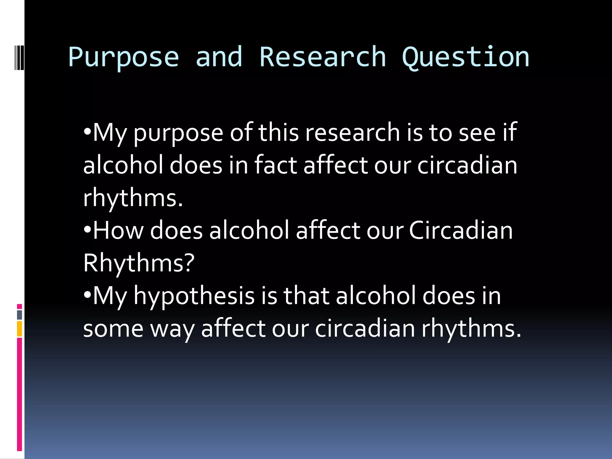 Powerpoint Presentation Circadian Rhythms | PPTX
