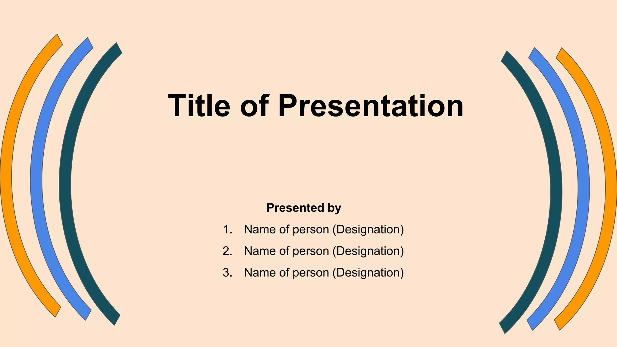 Powerpoint presentation design formal look | PPT