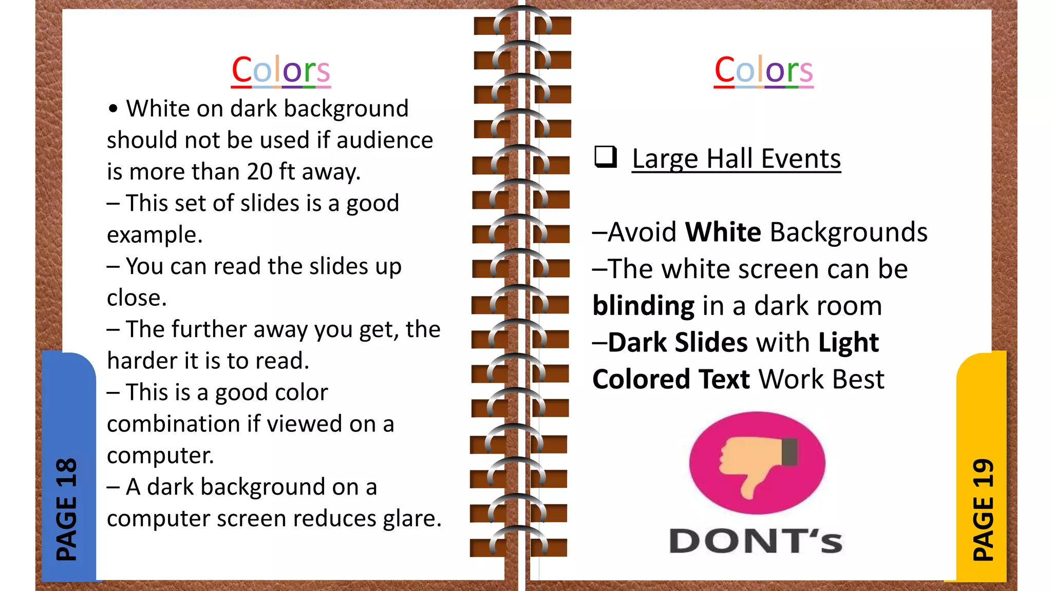 Power point presentation dos and donts | PPT