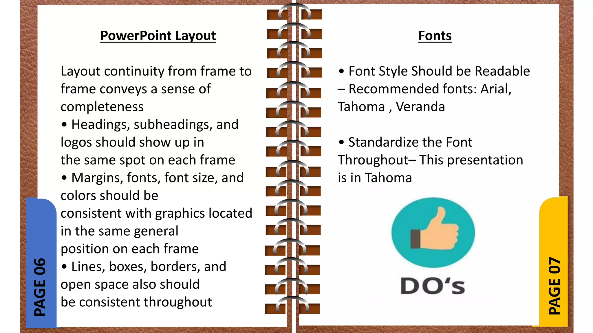 Power point presentation dos and donts | PPTX