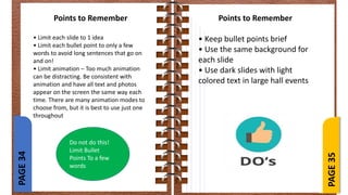Power point presentation dos and donts | PPT