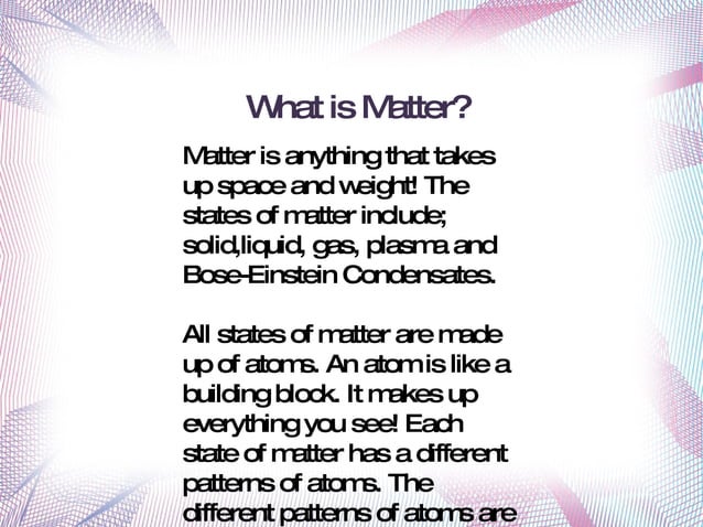 States Of Matter Powerpoint | PPT