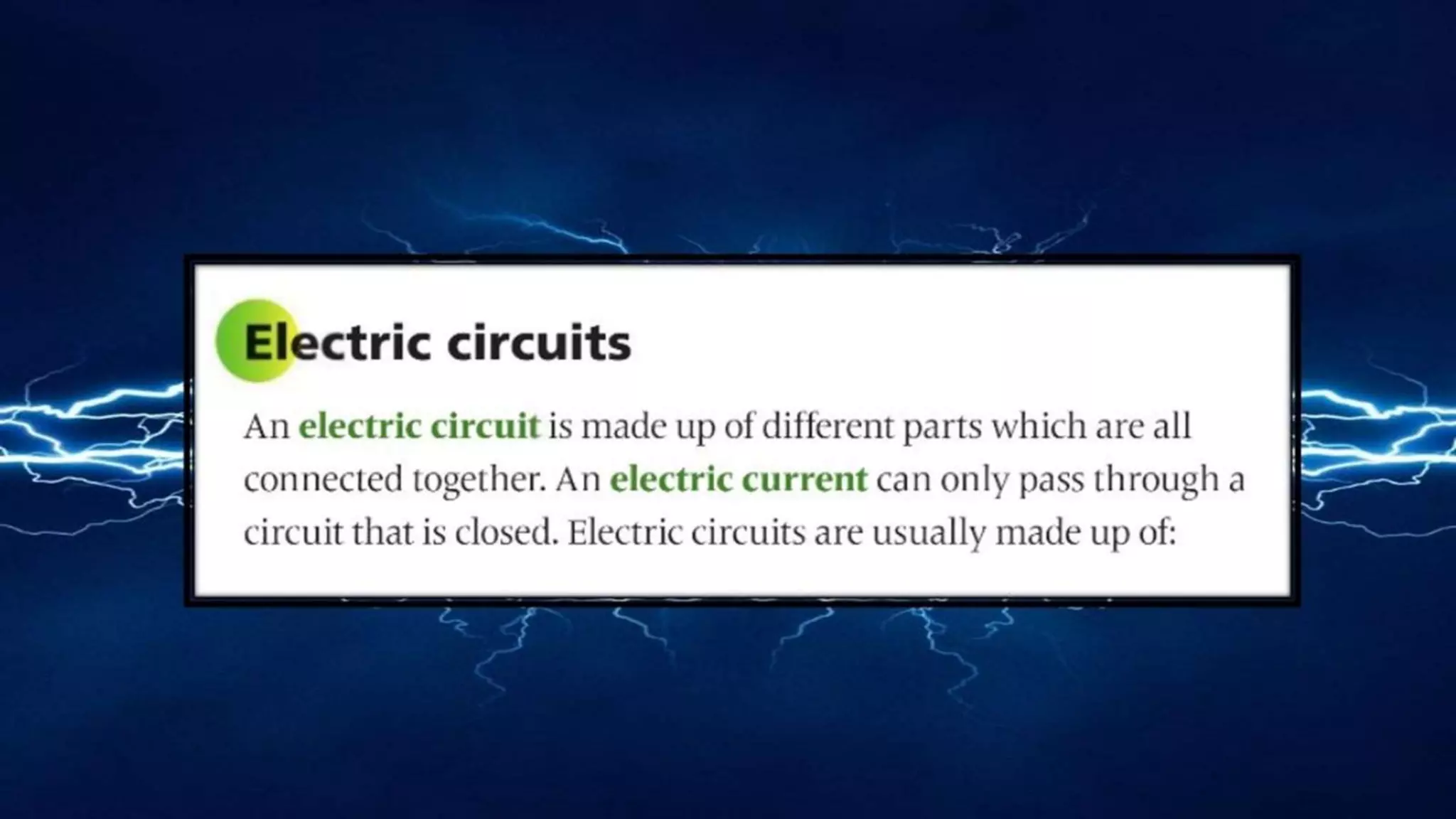 PowerPoint presentation Electric circuits TST.pptx