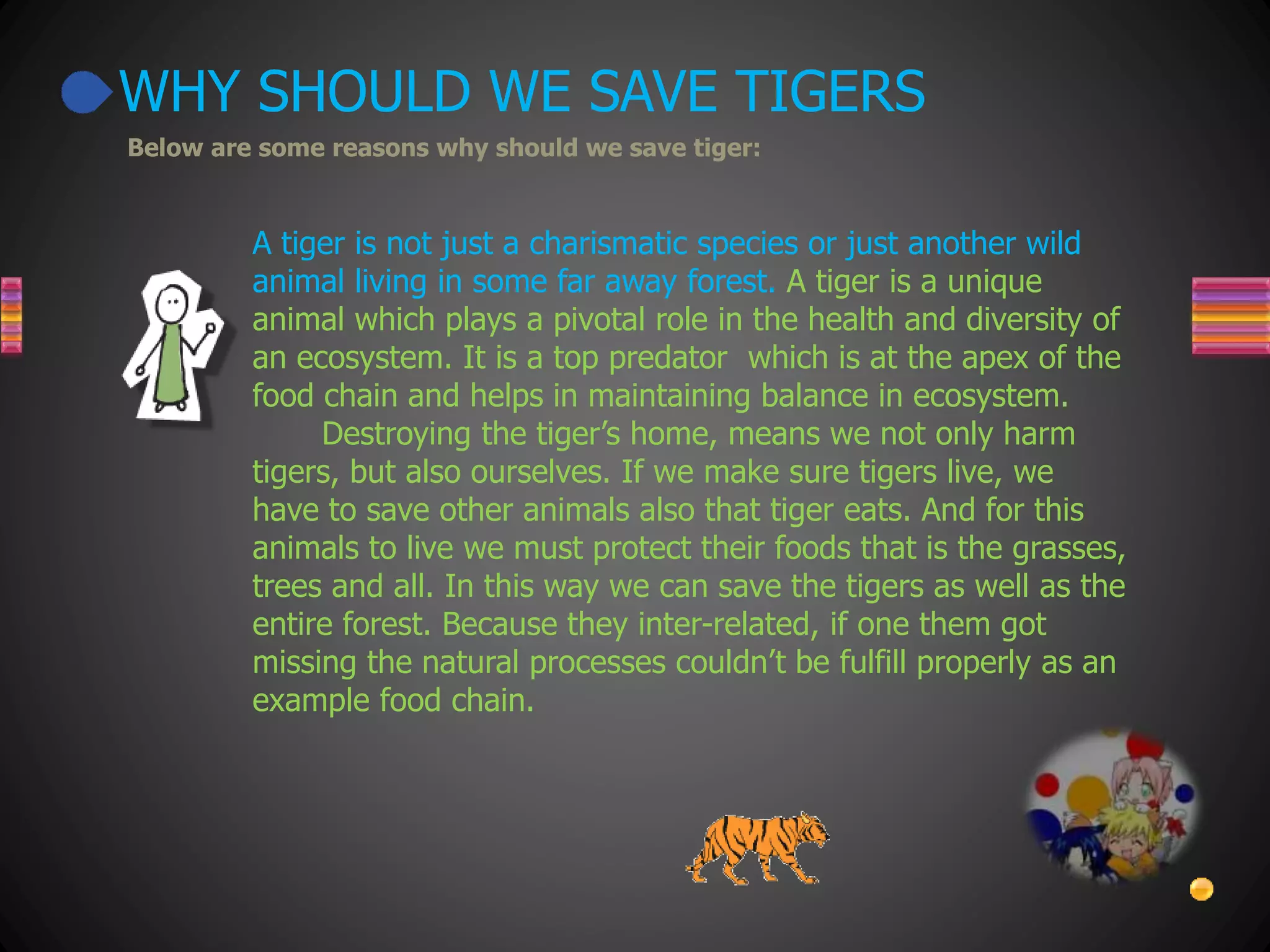 Power point presentation on save tiger | PPTX