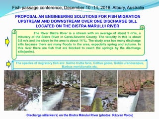 PROPOSAL AN ENGINEERING SOLUTIONS FOR FISH MIGRATION UPSTREAM AND ...