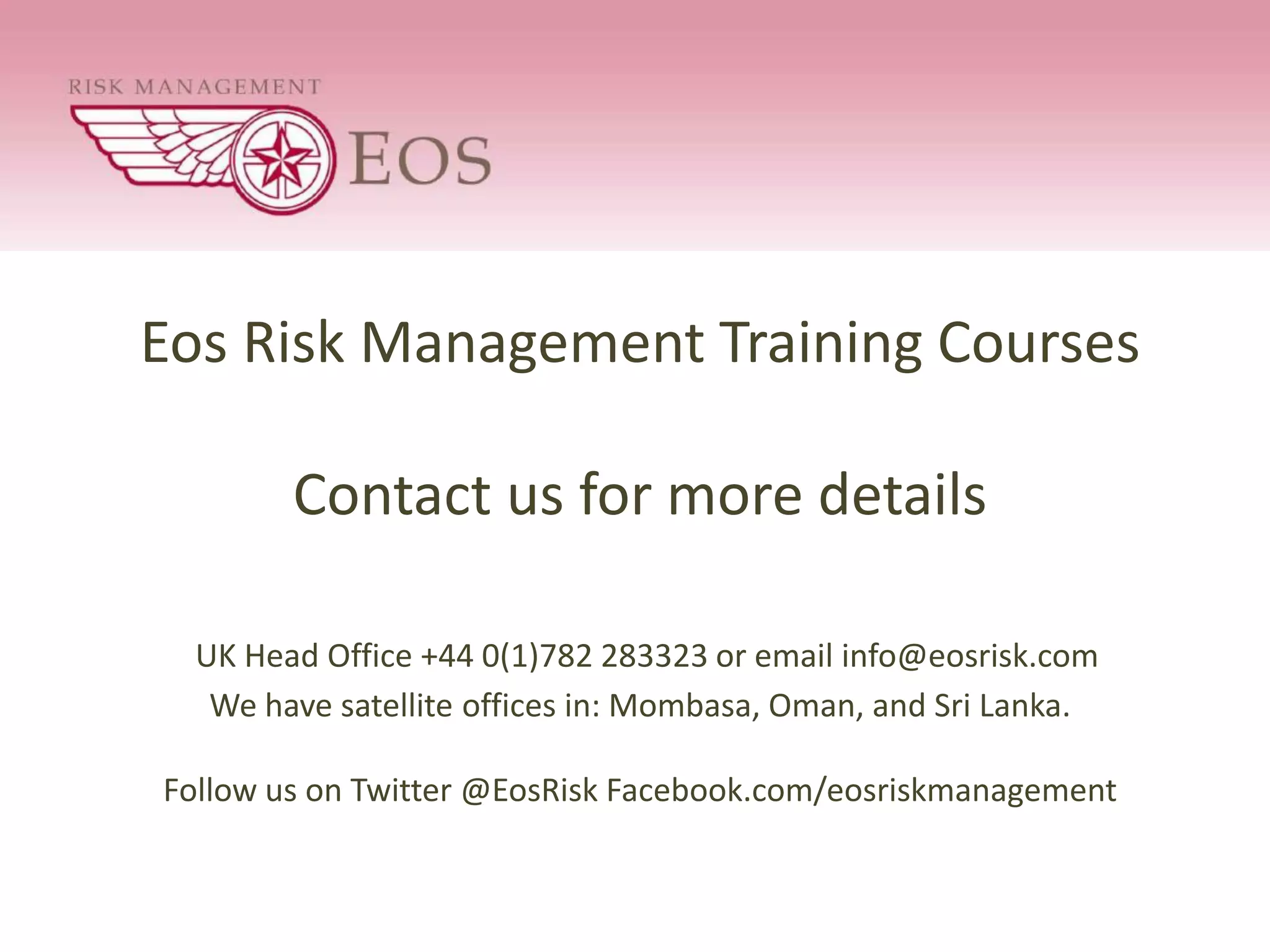 Powerpoint Presentation For Eos Courses | PDF