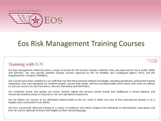 Powerpoint Presentation For Eos Courses | PDF
