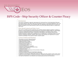 Powerpoint Presentation For Eos Courses | PDF