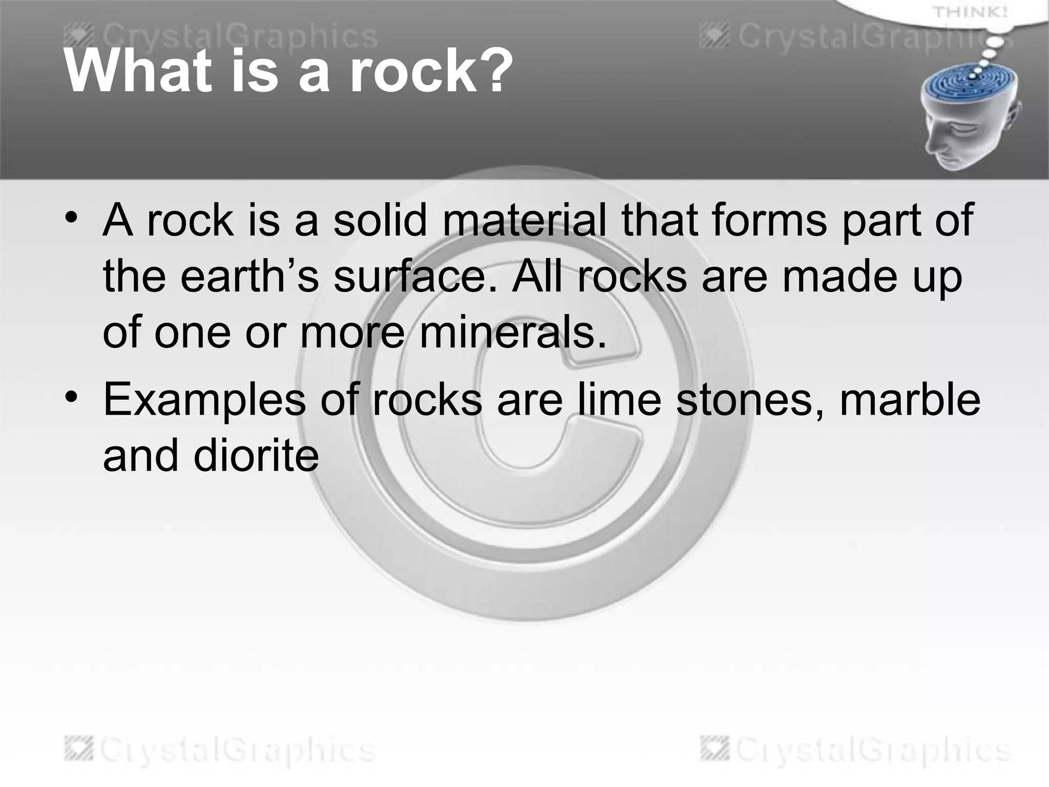 Rocks and Minerals | PPT