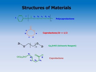 Using Polycaprolactone for Tissue Regeneration | PPTX | Chemistry | Science