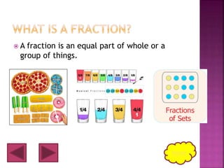 Powerpoint presentation fractions | PPTX