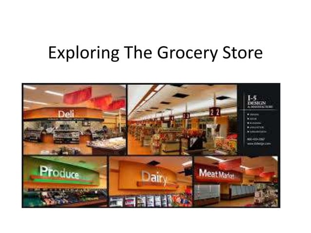 Power point presentation (grocery store) | PPT