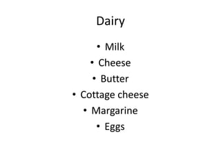 Power point presentation (grocery store) | PPTX