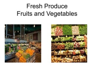 Power point presentation (grocery store) | PPTX