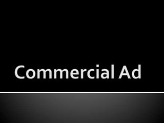 Advertisement explanation | PPTX