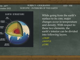 PowerPoint Presentation INTERIOR OF THE EARTH.pptx