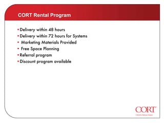 CORT Commercial Catalog 2011 | PPT