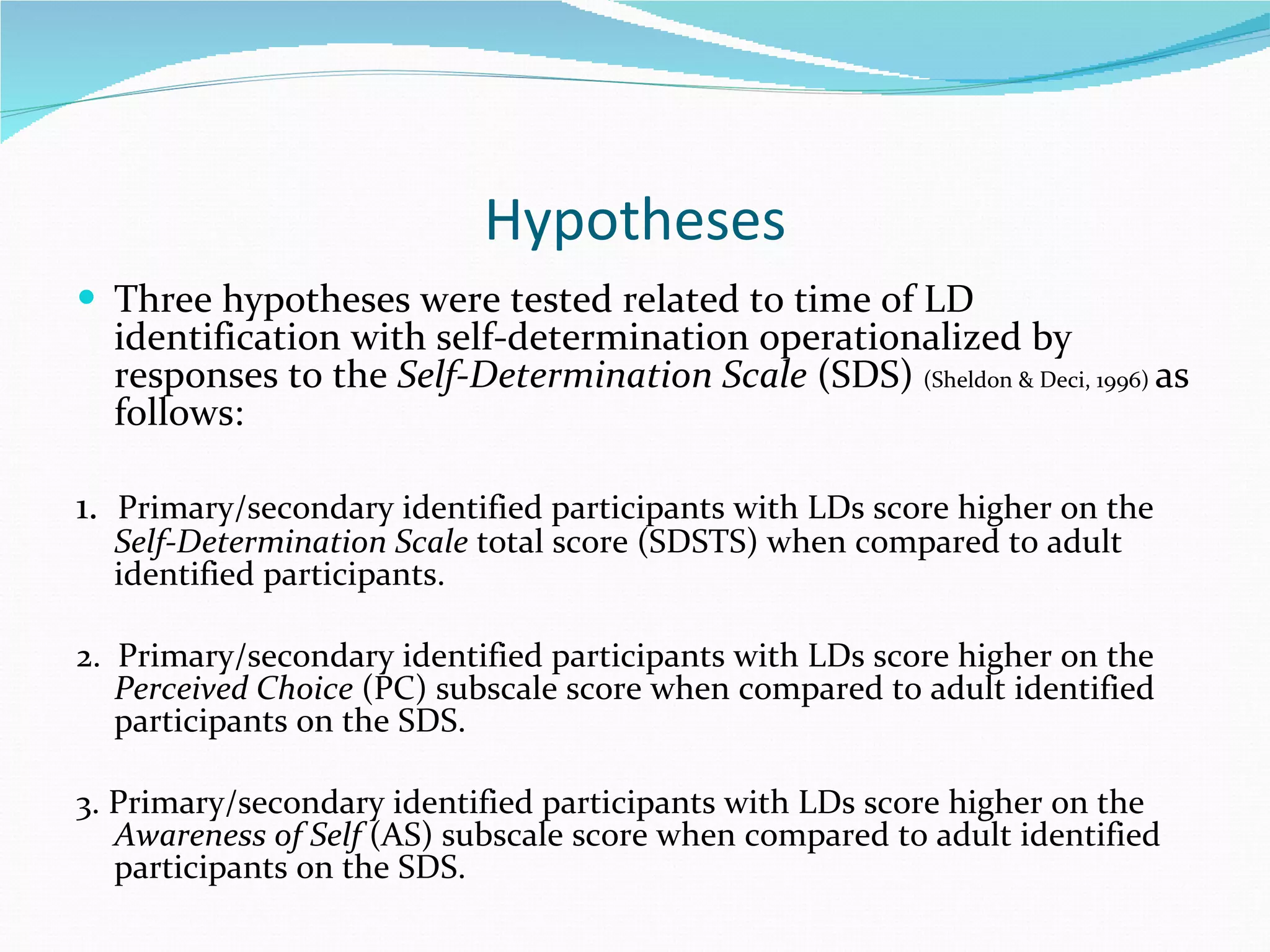 Powerpoint presentation M.A. Thesis Defence | PPT