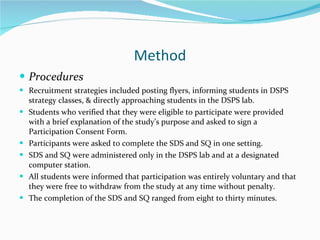 Powerpoint presentation M.A. Thesis Defence | PPT