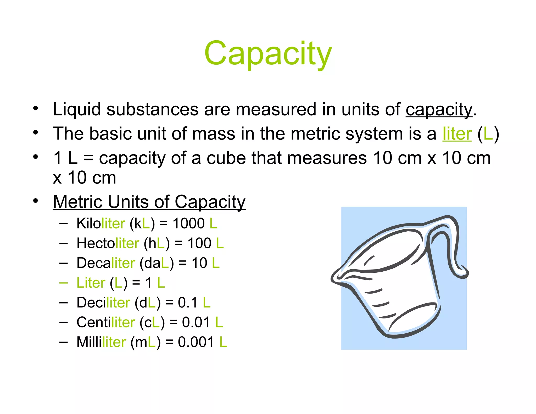Powerpoint presentation measurements | PPT