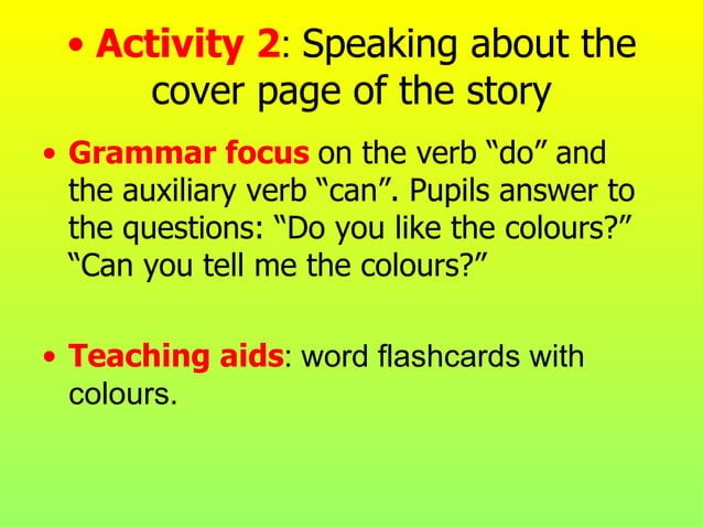 Power point presentation of the fable | PPT