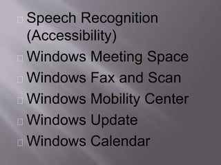 Powerpoint presentation of windows vista. 2 | PPTX