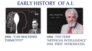 Powerpoint presentation on artificial intelligence | PPTX