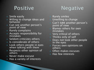 Power point presentation on attitude | PPTX