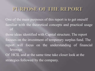 Power point presentation on borrowings and investments | PPTX