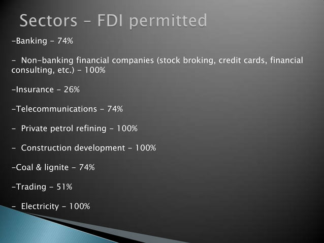 Presentation on emerging challenges in FDI | PPTX