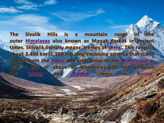 HIMALAYAN MOUNTAIN | PPTX