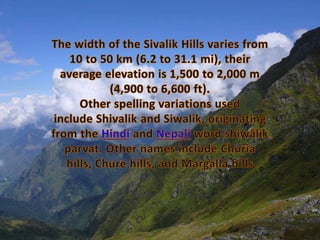 HIMALAYAN MOUNTAIN | PPTX