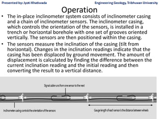 Power point presentation on inclinometers | PPTX