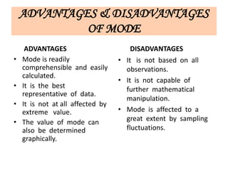 Presentation on Measures of Central Tendency | PPT