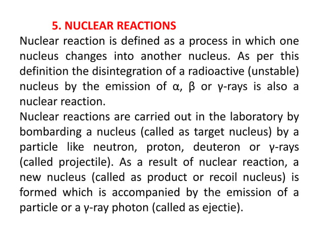 Nuclear chemistry B Sc III-SEM-VI | PPTX