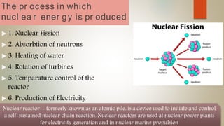 Power point presentation on Nuclear Power in India | PPTX